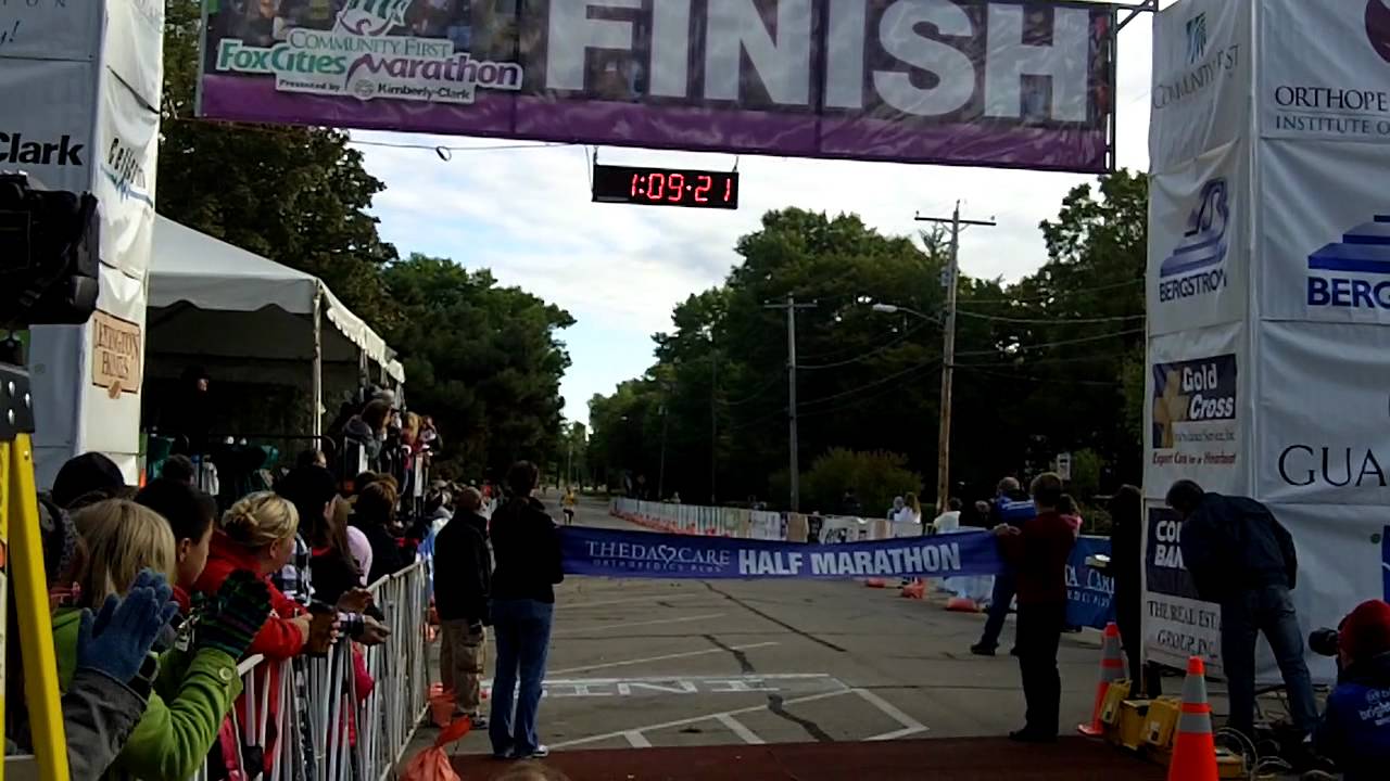 2012 Half Marathon Winner Jason Ryf takes another title! - YouTube