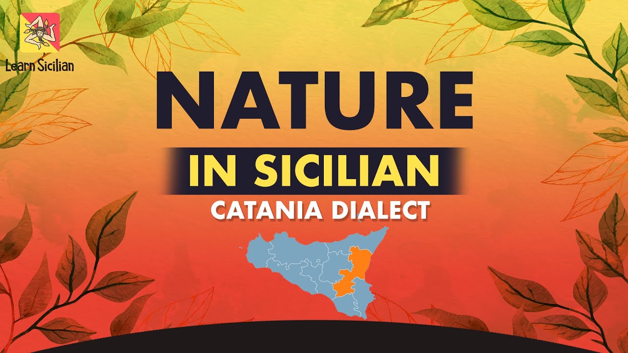 Learn Sicilian - 'A Natura ( Nature ) in the Catanian dialect ...