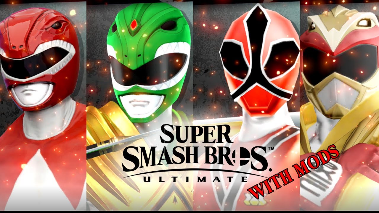 Power Rangers Battle Royal - Super Smash bros. Ultimate CPU vs CPU with ...