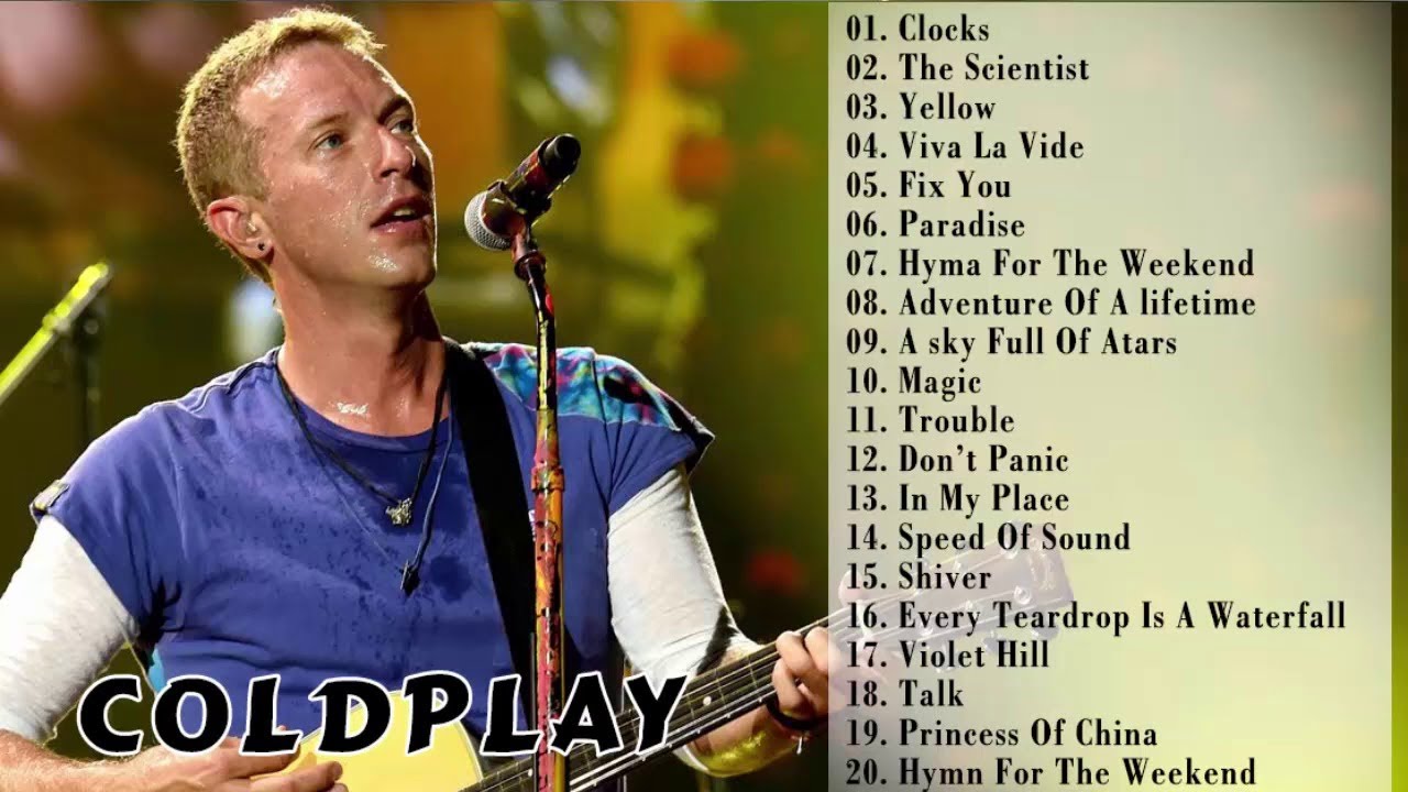 Coldplay Greatest Hits Full Album 2020 - Best Songs Of Coldplay - YouTube
