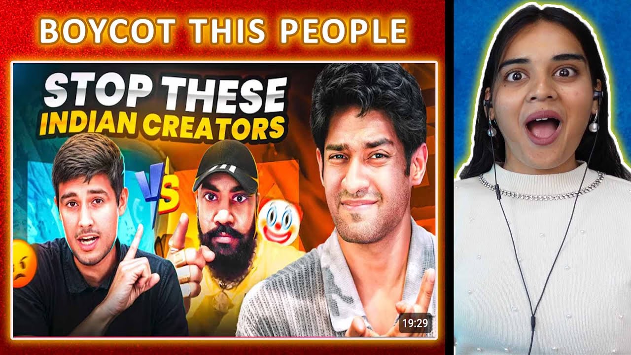 Dhruv Rathee Vs Raja Gujjar Lafda ( BAN THESE CREATORS) REACTION | THUGESH | Neha M.2 - YouTube