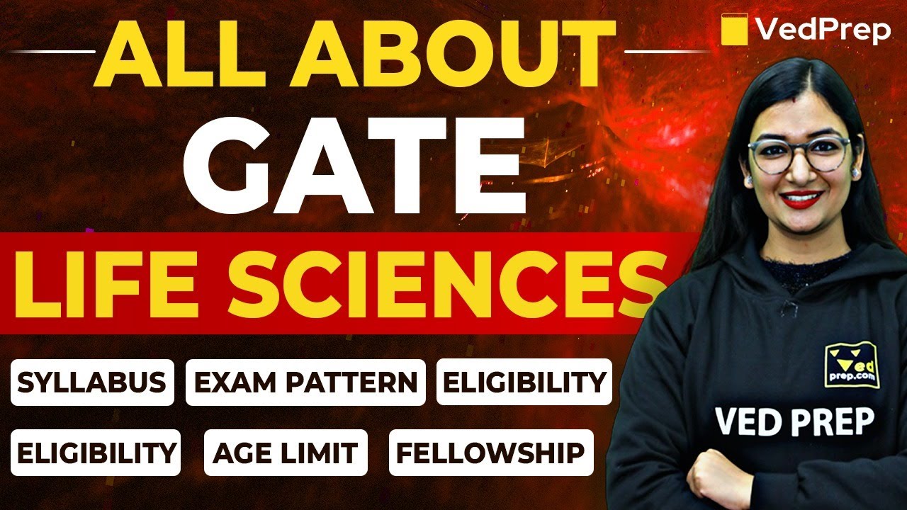 GATE Life Sciences 2026 | GATE Syllabus, Exam Pattern, Eligibility, Books & Fellowship! - YouTube