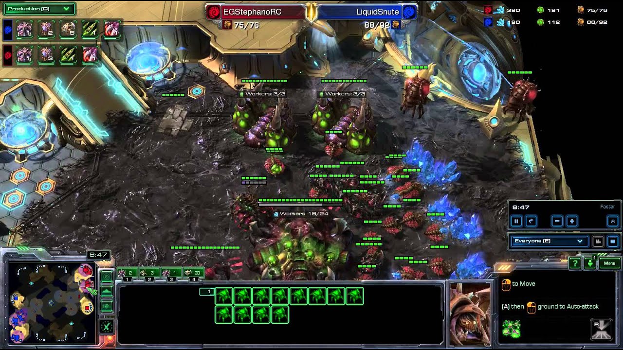 SeKo Starcraft - EG Stephano vs Liquid Snute - Pro SC2 HOTS Replays ...