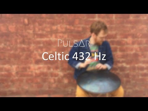 YW Pulsar D Celtic 432Hz tonguepan steel tongue drum handpan