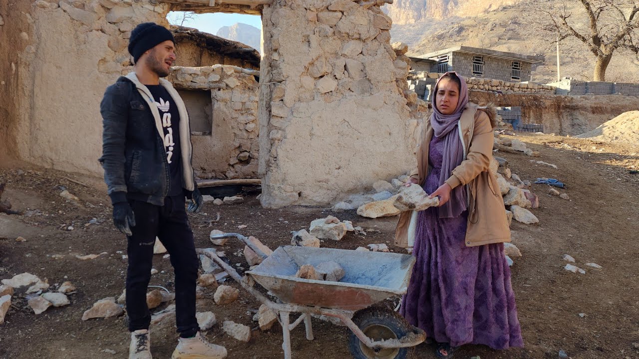 Nomadic Life: Starting to Build a Nomadic Home Wall - Ensuring the ...