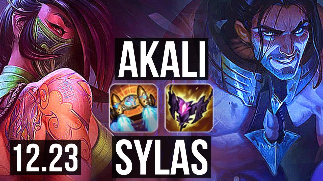 AKALI vs SYLAS (MID) | 5/1/6, 1.9M mastery, 300+ games | EUW Master ...