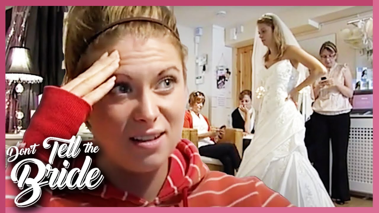 Groom orders the WRONG SIZE wedding dress for his Bride! | Don’t Tell The Bride - YouTube