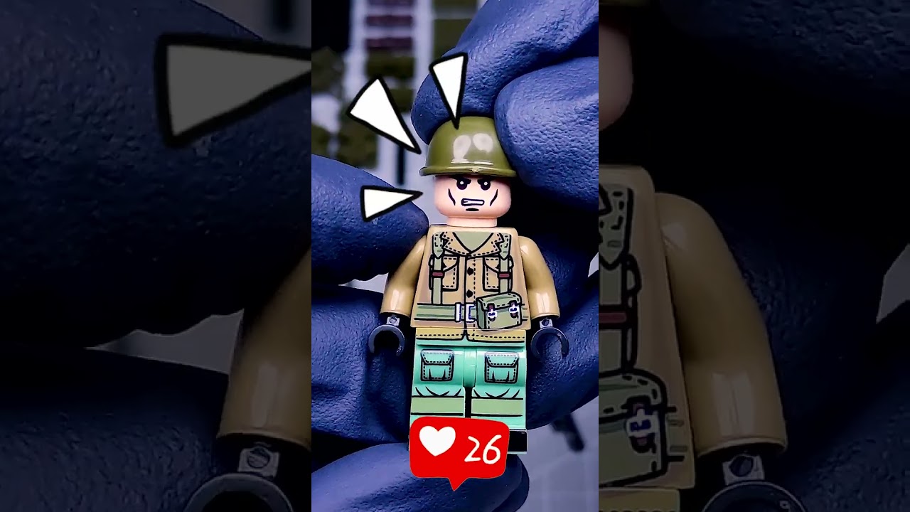 ⚠️FAKE LEGO! How I Make Unofficial LEGO WW2 Military Army? SEMBO Block ...