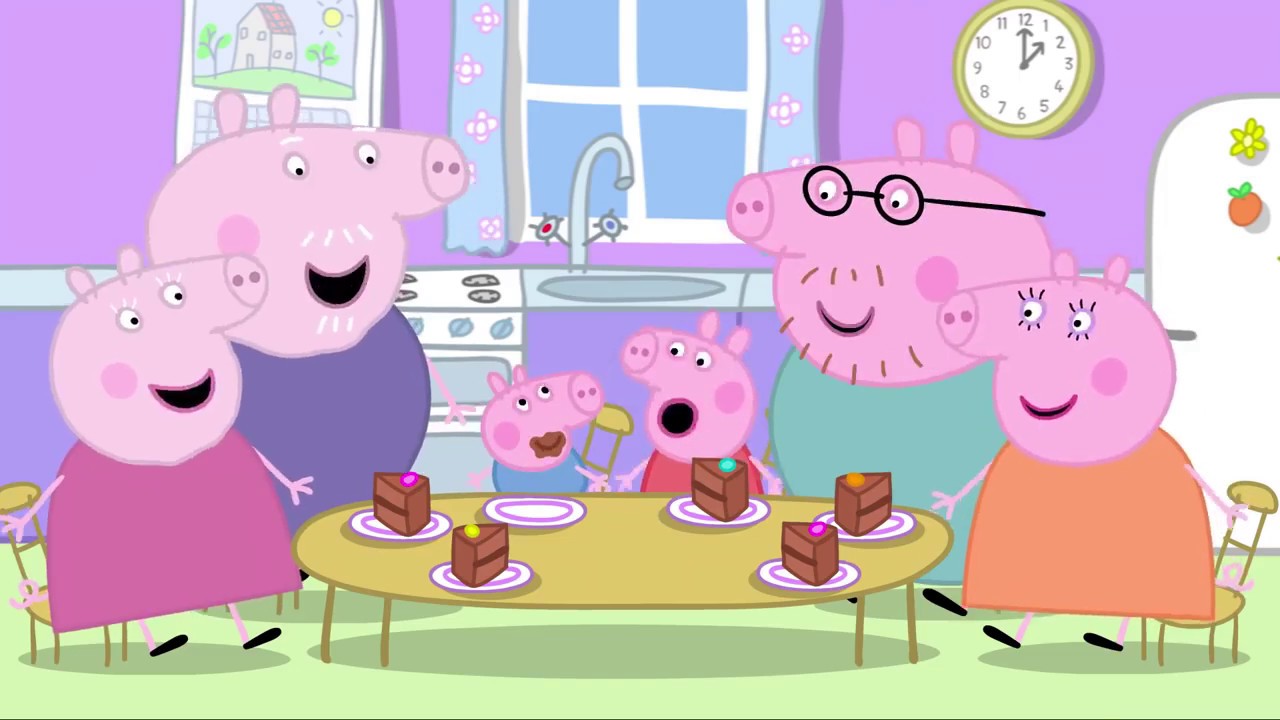 Peppa Pig Yummy food - YouTube