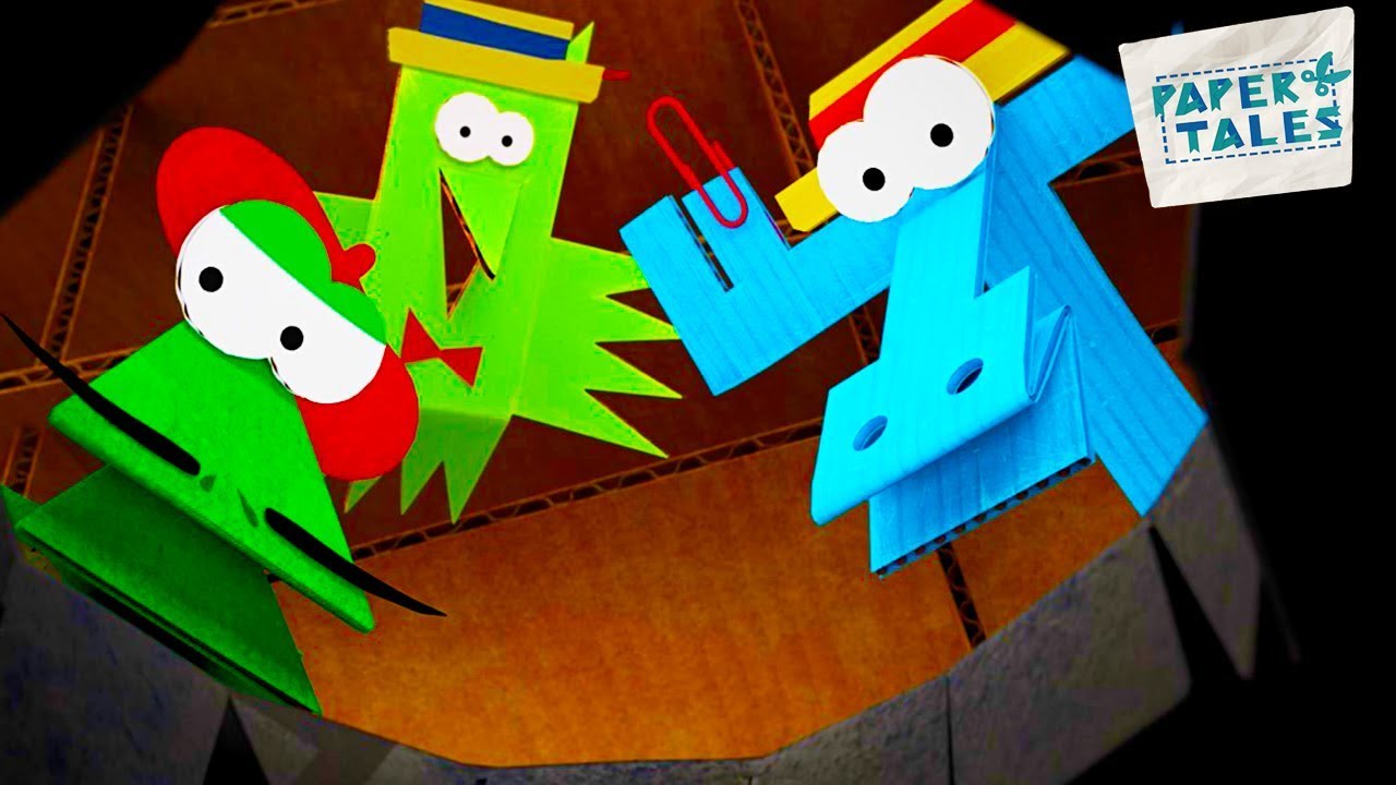 🔶 Paper Tales 🔶 Kids show - Online cartoons - Moolt KidsToons - YouTube