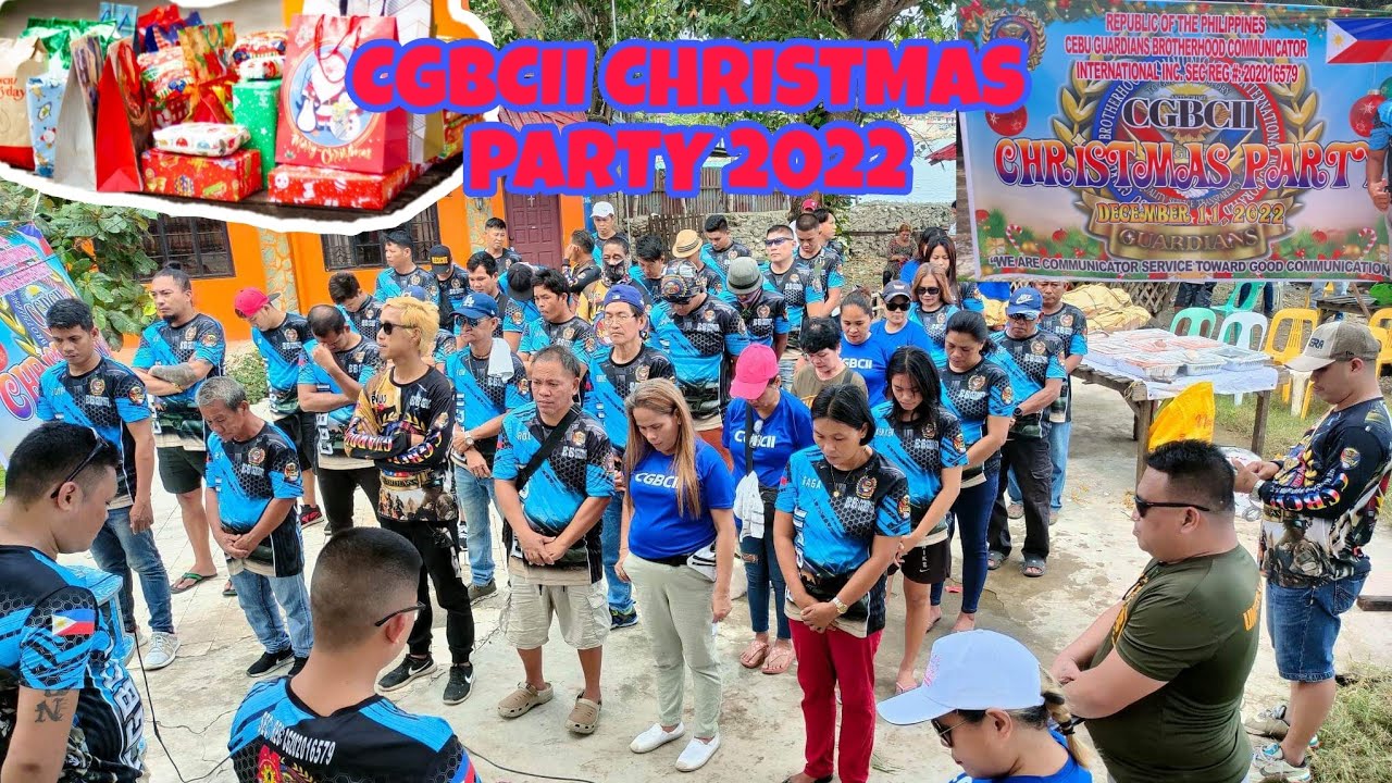 CGBCII CHRISTMAS PARTY 2022 | CEBU GUARDIANS BROTHERHOOD | ONE ...