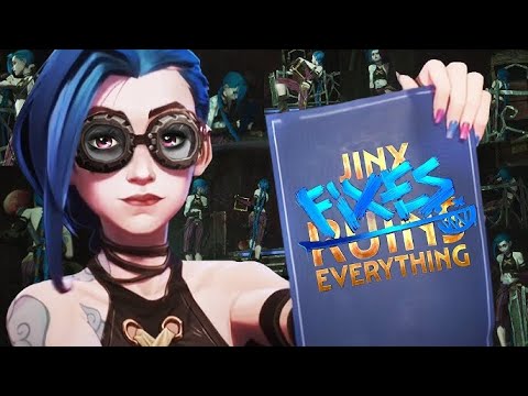 Jinx Mini Game a League Of Legendsben #arcane #leagueoflegends - YouTube