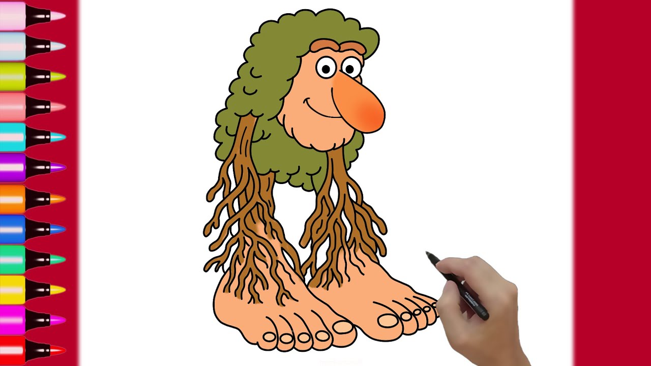 how to Draw Brr Brr Patapim - Como Dibujar Brr Brr Patapim - YouTube
