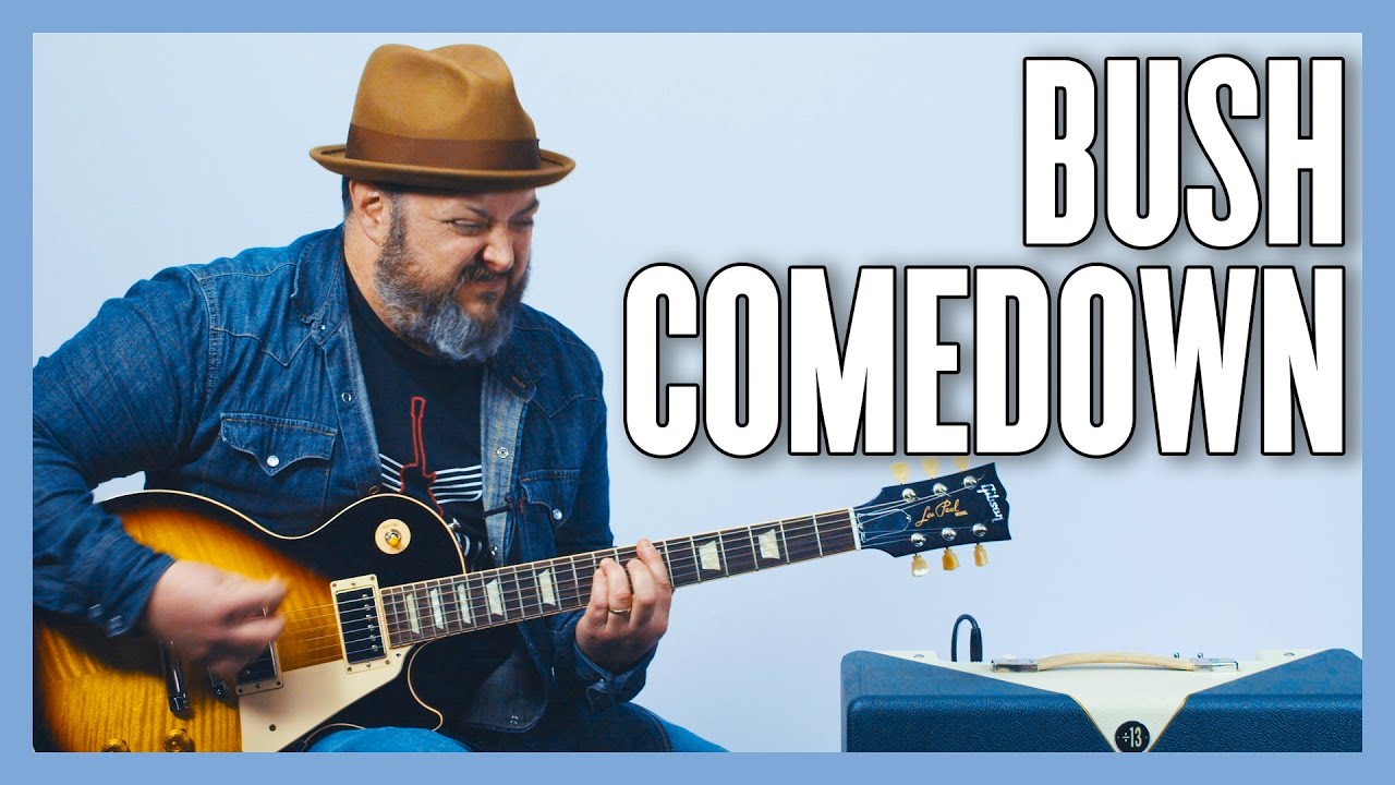 Bush Comedown Guitar Lesson + Tutorial - YouTube