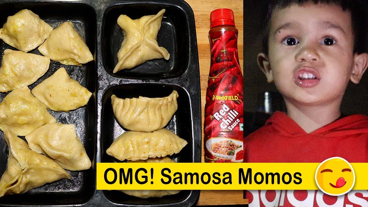 Momo Samosa Ya Samosa Momos 🥟 😍😋 #FamilyVlogs - YouTube