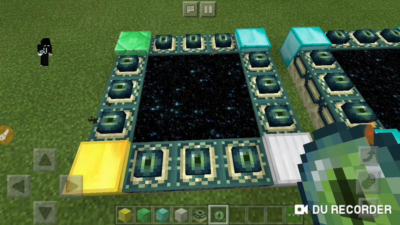 Jak se staví portál do endu - YouTube