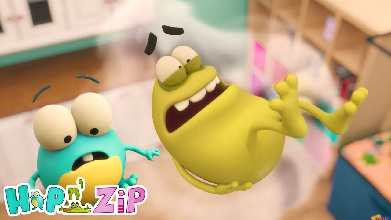 Hop And Zip - круто буппаа смішні мультфільми для малюки - YouTube