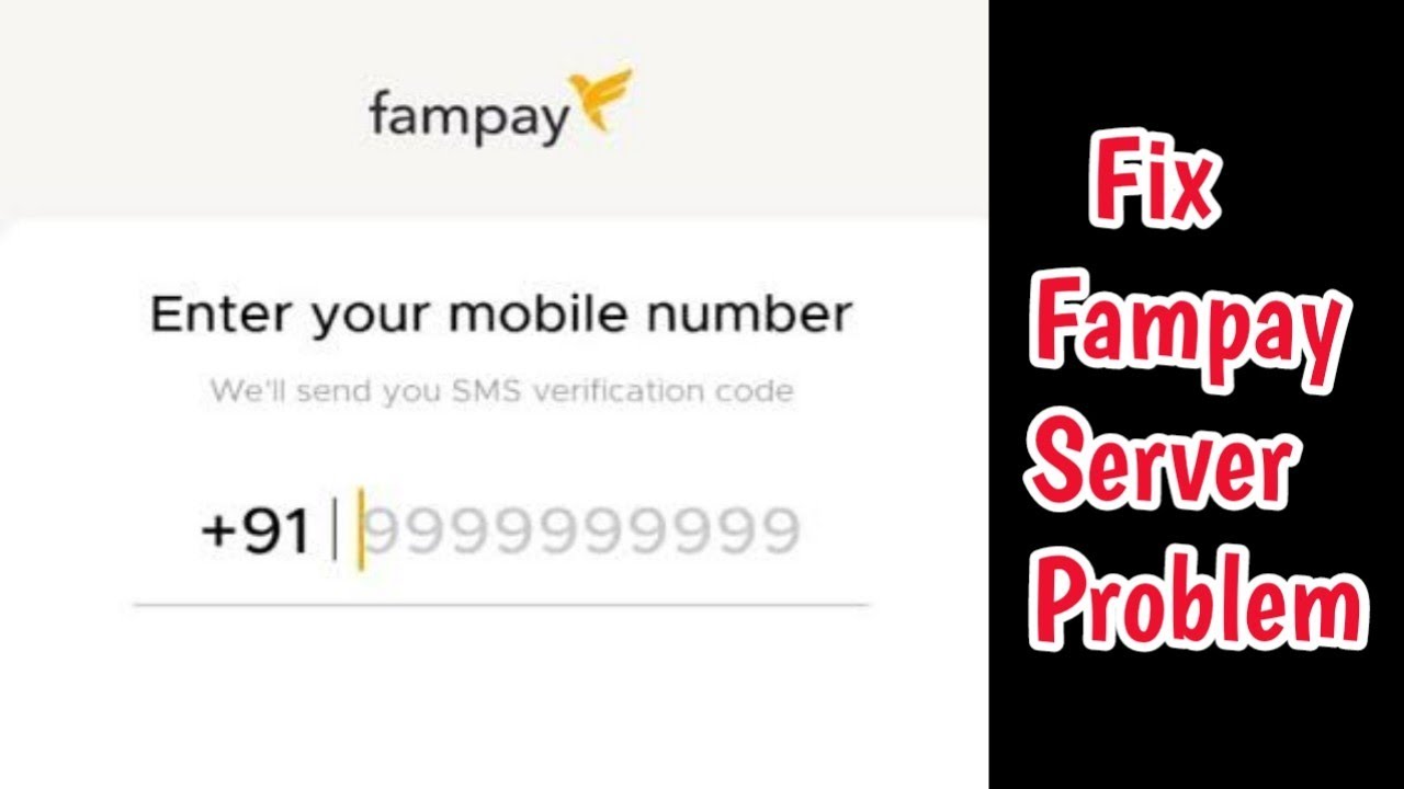 Fampay Fix Cannot reach our servers please retry Problem | Cannot reach ...