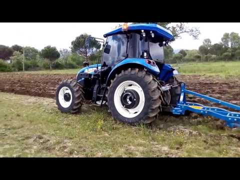 Newholland TD100D 6'lı 10 Numara Pulluk Performansı