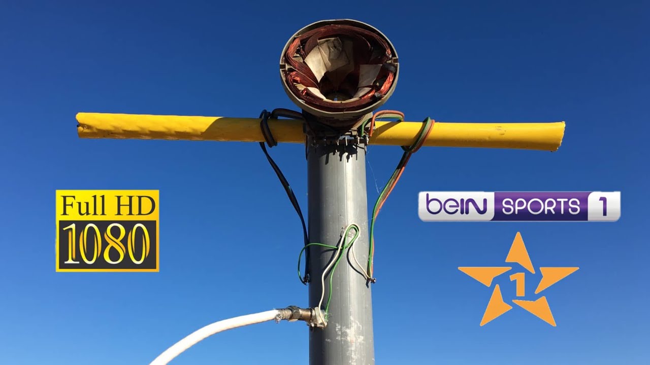 How to make antenna to receive TNT channels - YouTube