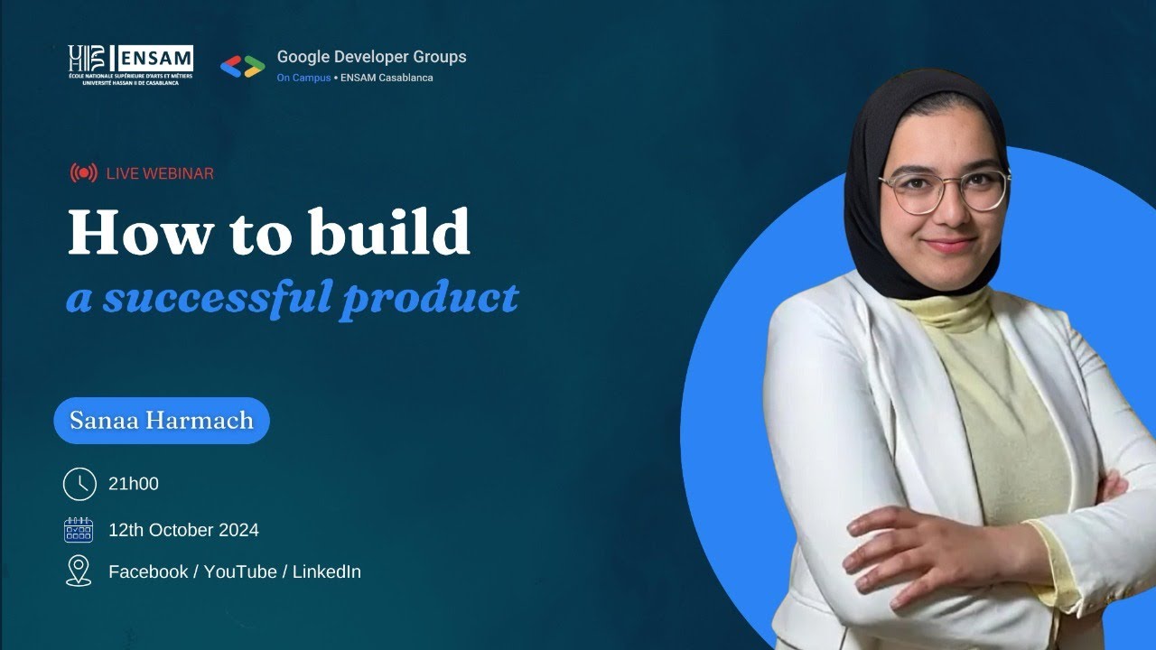 How to Build a Successful Product with Sanaa Harmach - YouTube