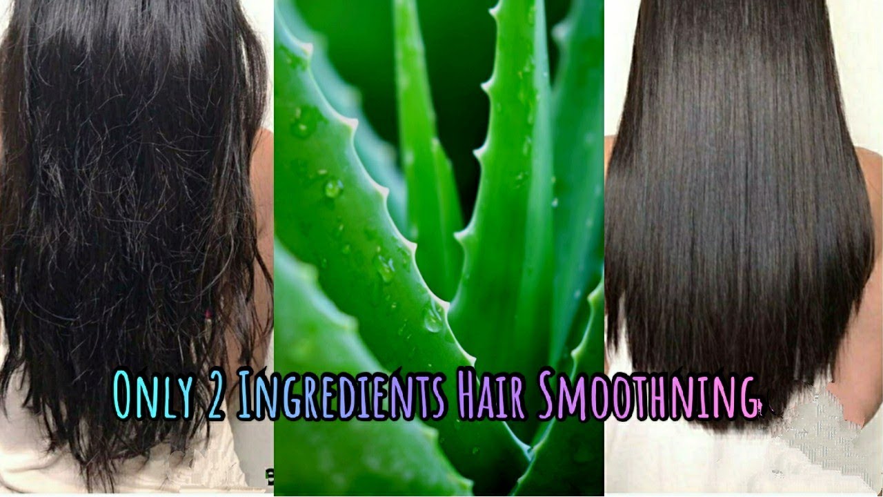 Hair Smoothing at Home | Using only 2 Ingredients | Bong Brown Beauty ...