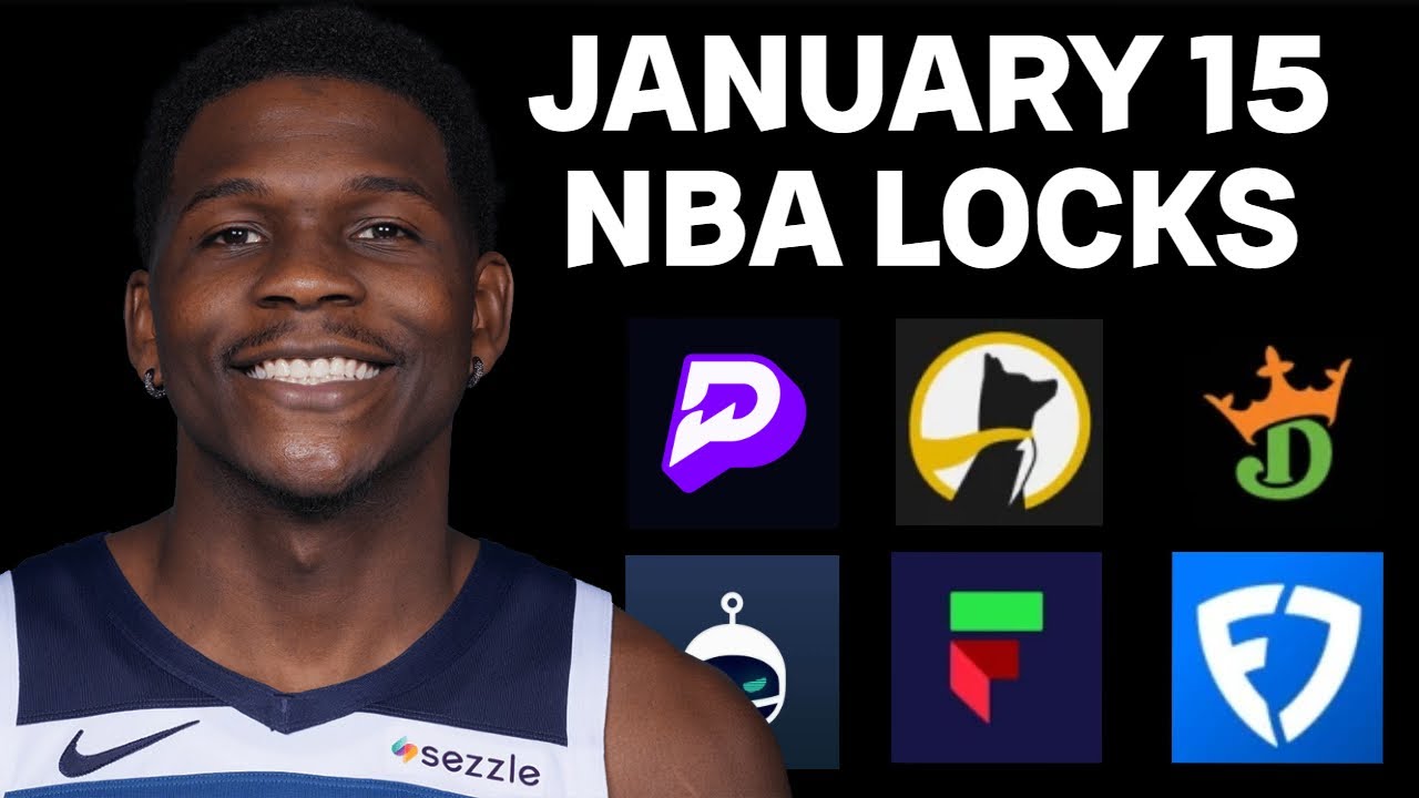 NBA PRIZEPICKS TODAY | 6 BEST PROP PICKS | WEDNESDAY | 01/15/2025 ...