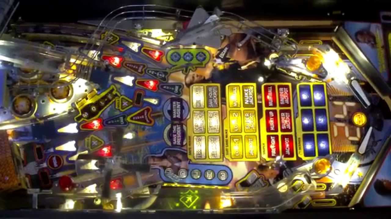 Stern 24 pinball gameplay - Master Agent - full screen/rotated - YouTube