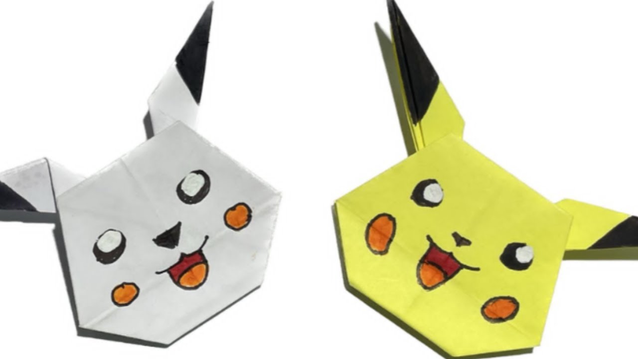 Pikachu Craft || @Arts and Crafts by Tarun - YouTube