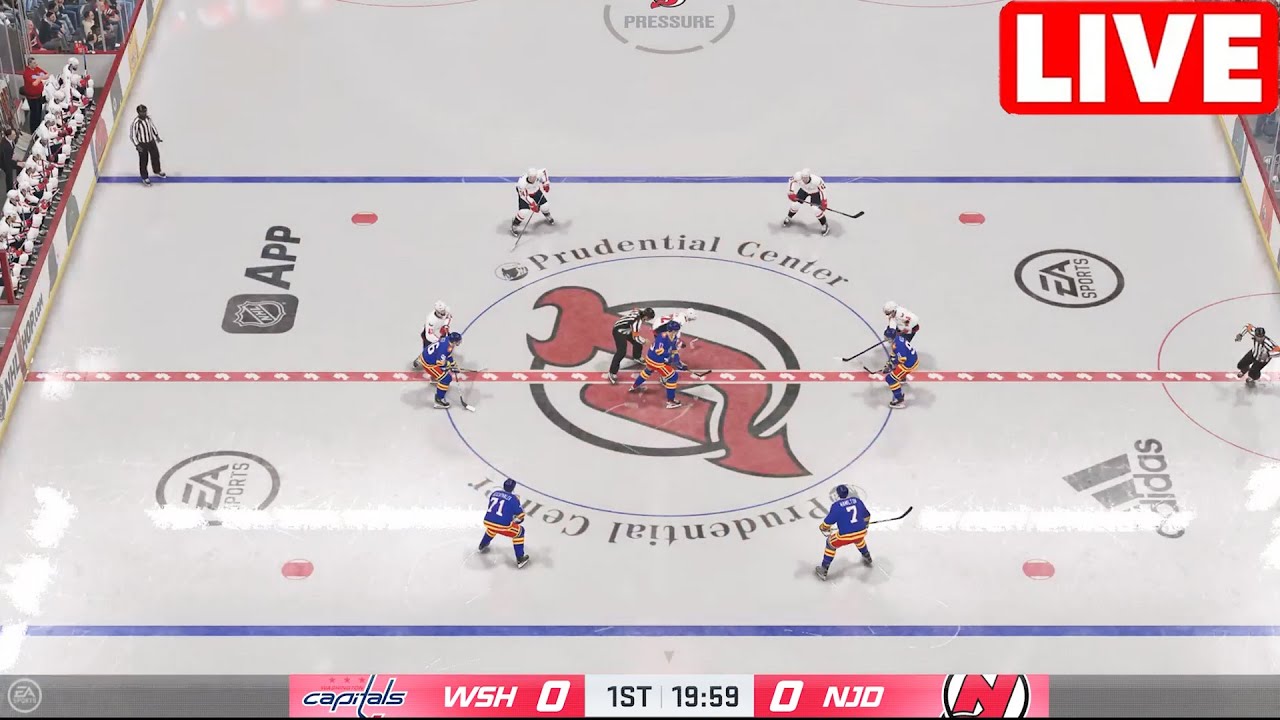LIVE NOW- New Jersey Devils vs Washington Capitals - 25th Oct 2023 ...