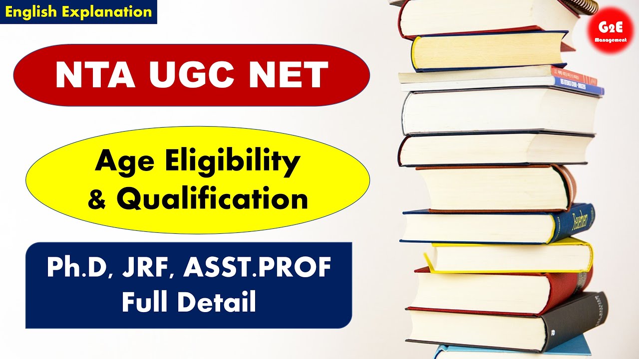 UGC NET Age Eligibility and Qualification Full Detail - YouTube