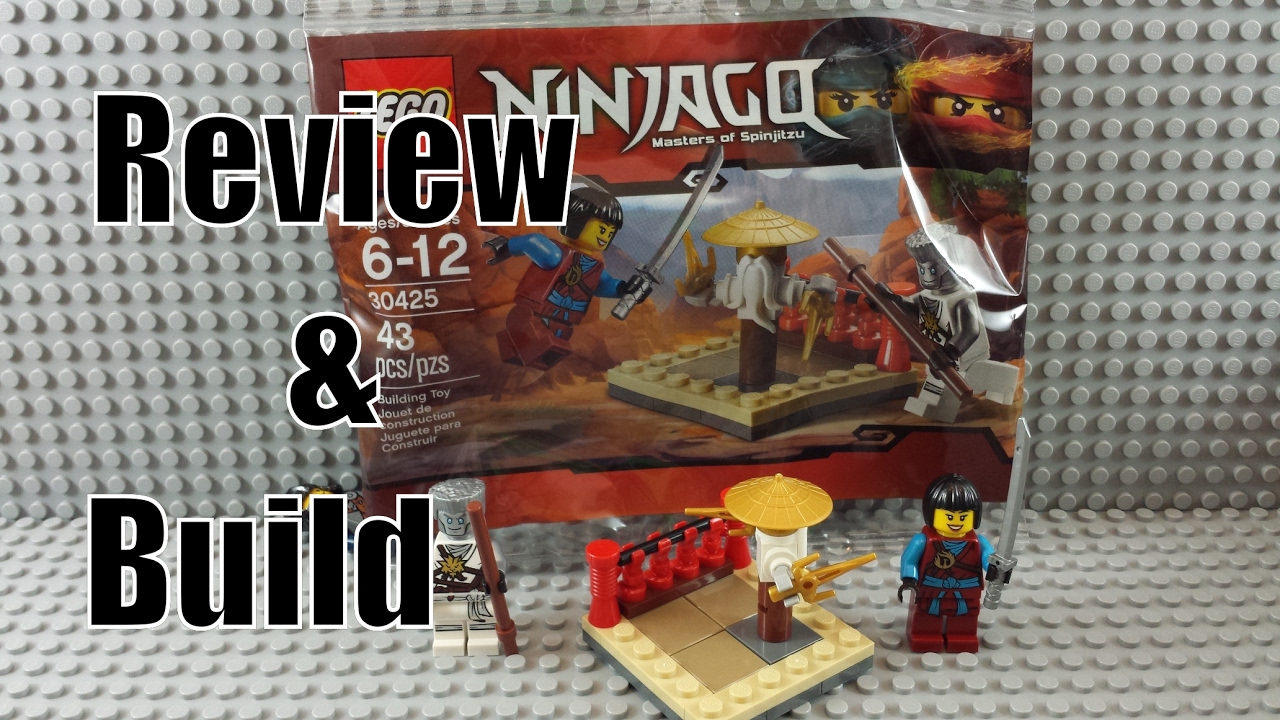 Lego Ninjago CRU Master's Training Grounds Build And Review! Set 30425 ...