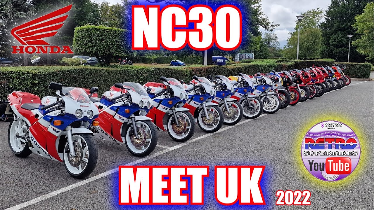Honda NC30 Meet 2022 UK - YouTube