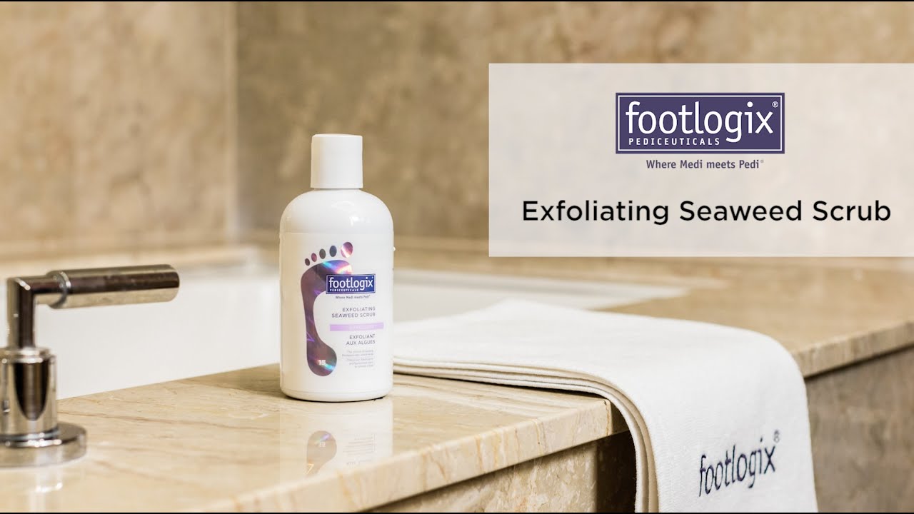 Footlogix Seaweed Scrub | Foot Scrub - YouTube