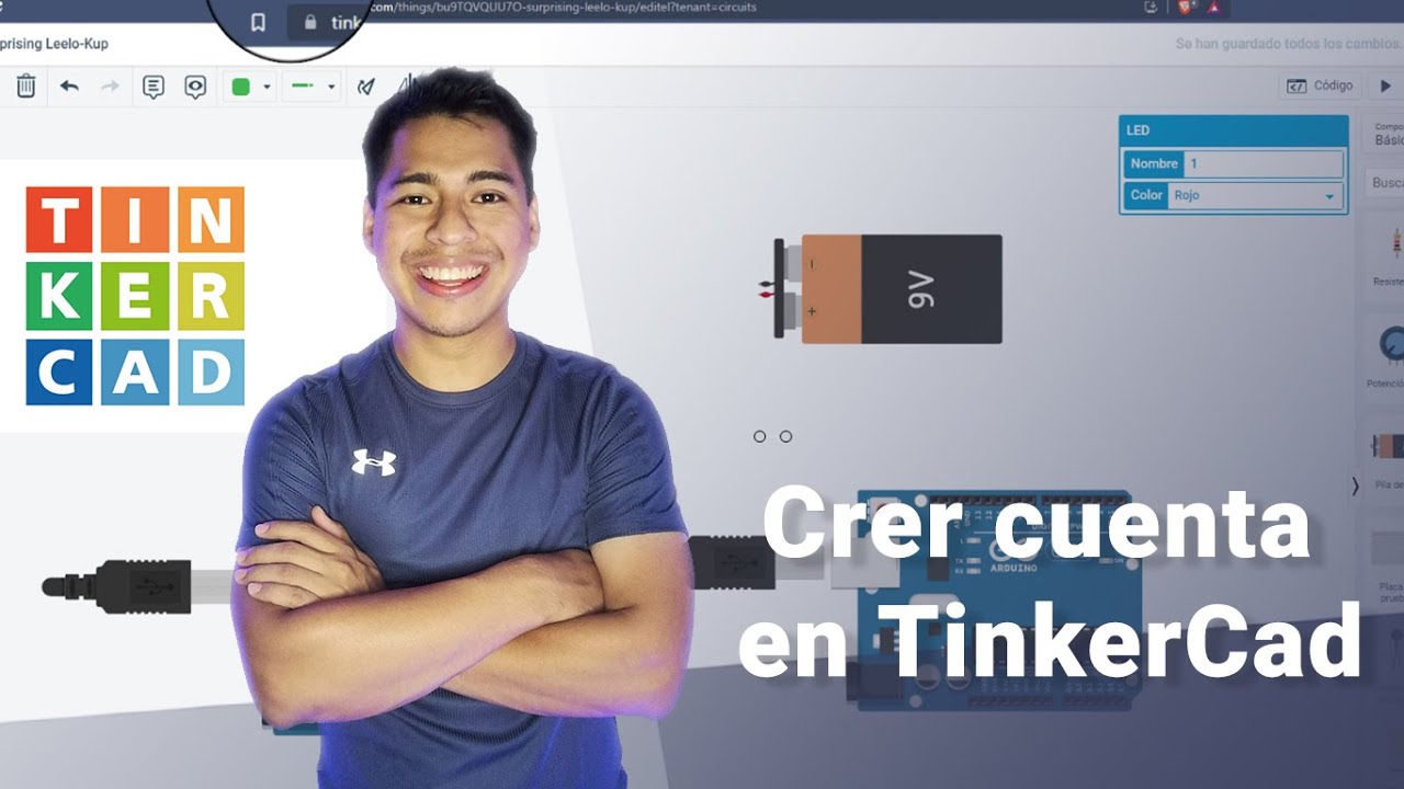 Crear cuenta en TinkerCad - YouTube
