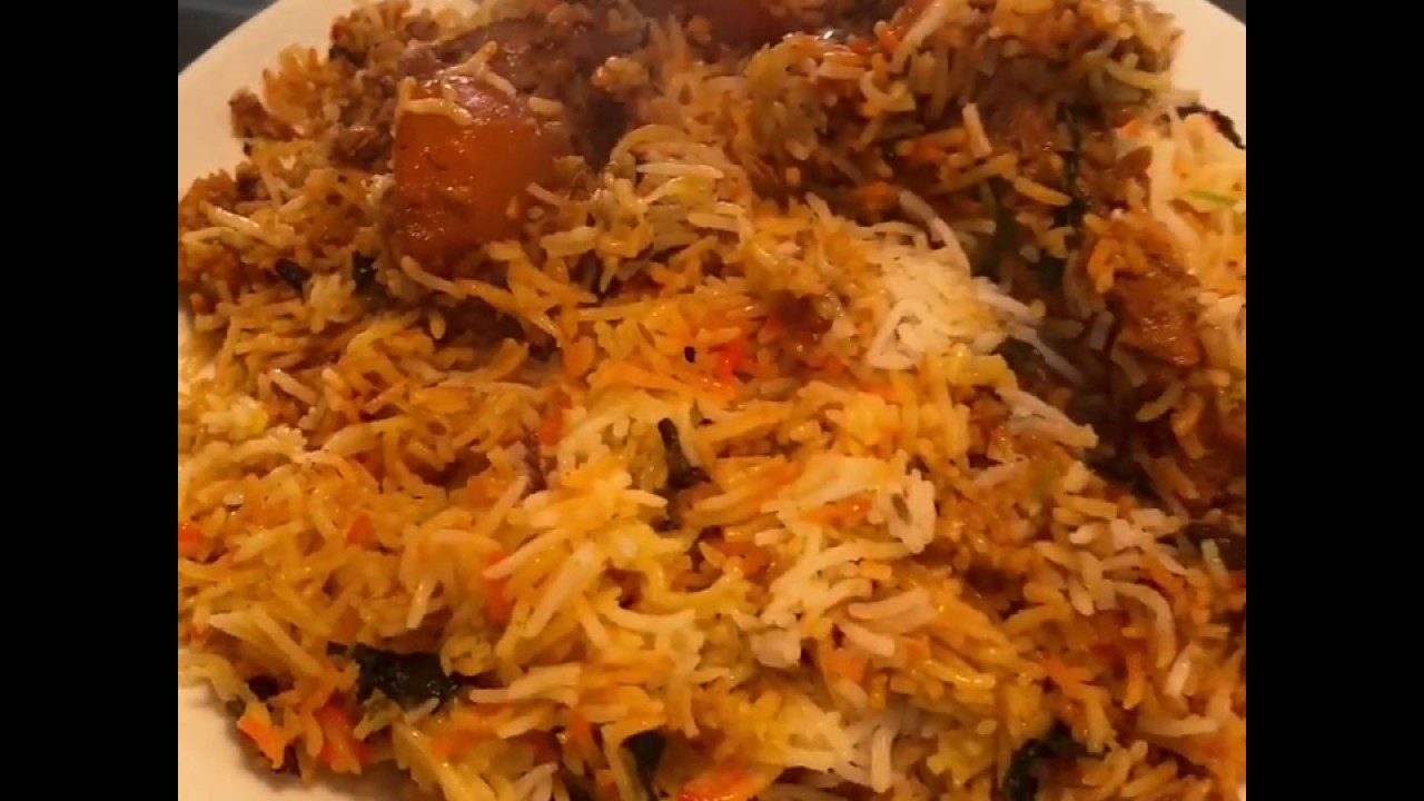 Karachi authentic student biryani - YouTube