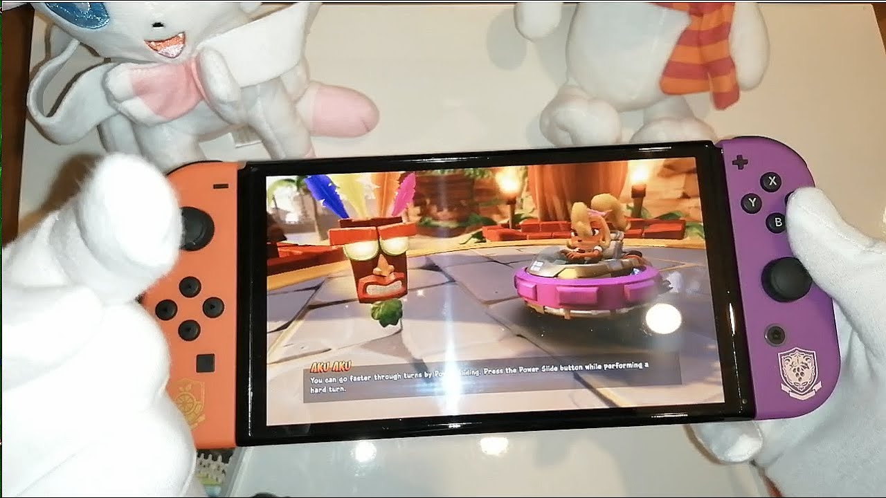 UnBoxing of CTR nitro fueled for Nintendo Switch OLED in Finglish @23 ...