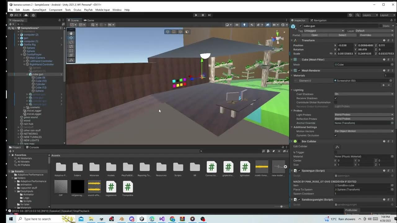 sandbox gun for your gtag fan game! - YouTube
