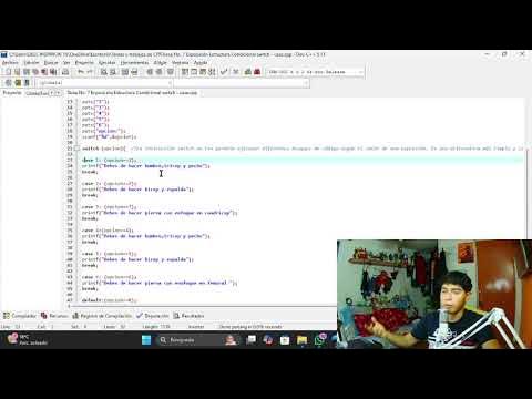 Tarea No 7 Exposición Estructura Condicional switch case - YouTube