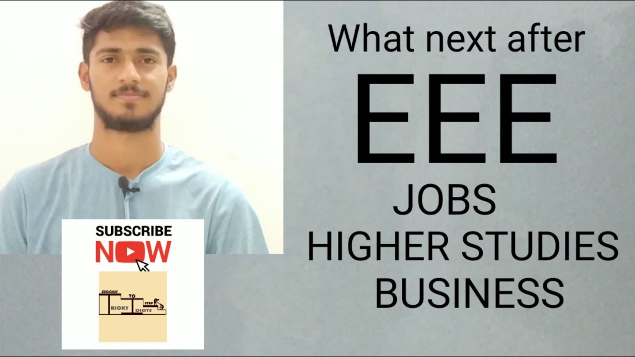 WHAT NEXT AFTER EEE | PATHWAY TO CAREER - YouTube