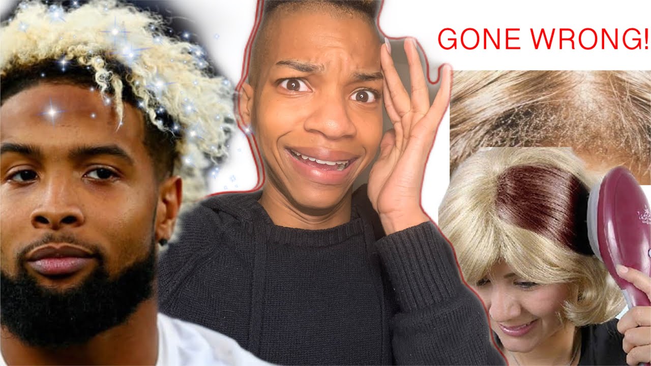 Dying My Hair (GONE WRONG!) - YouTube