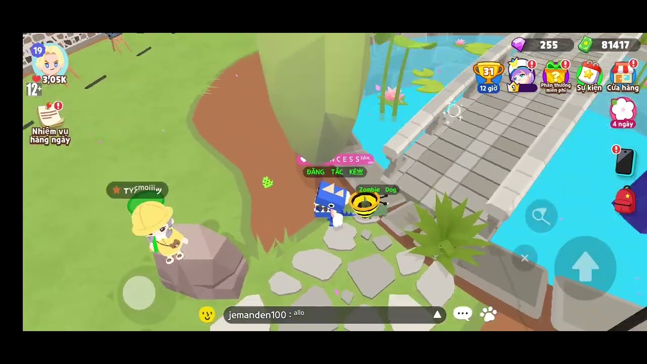 play together | bắt ếch pacman chaco nhưng không ra vm :( - YouTube