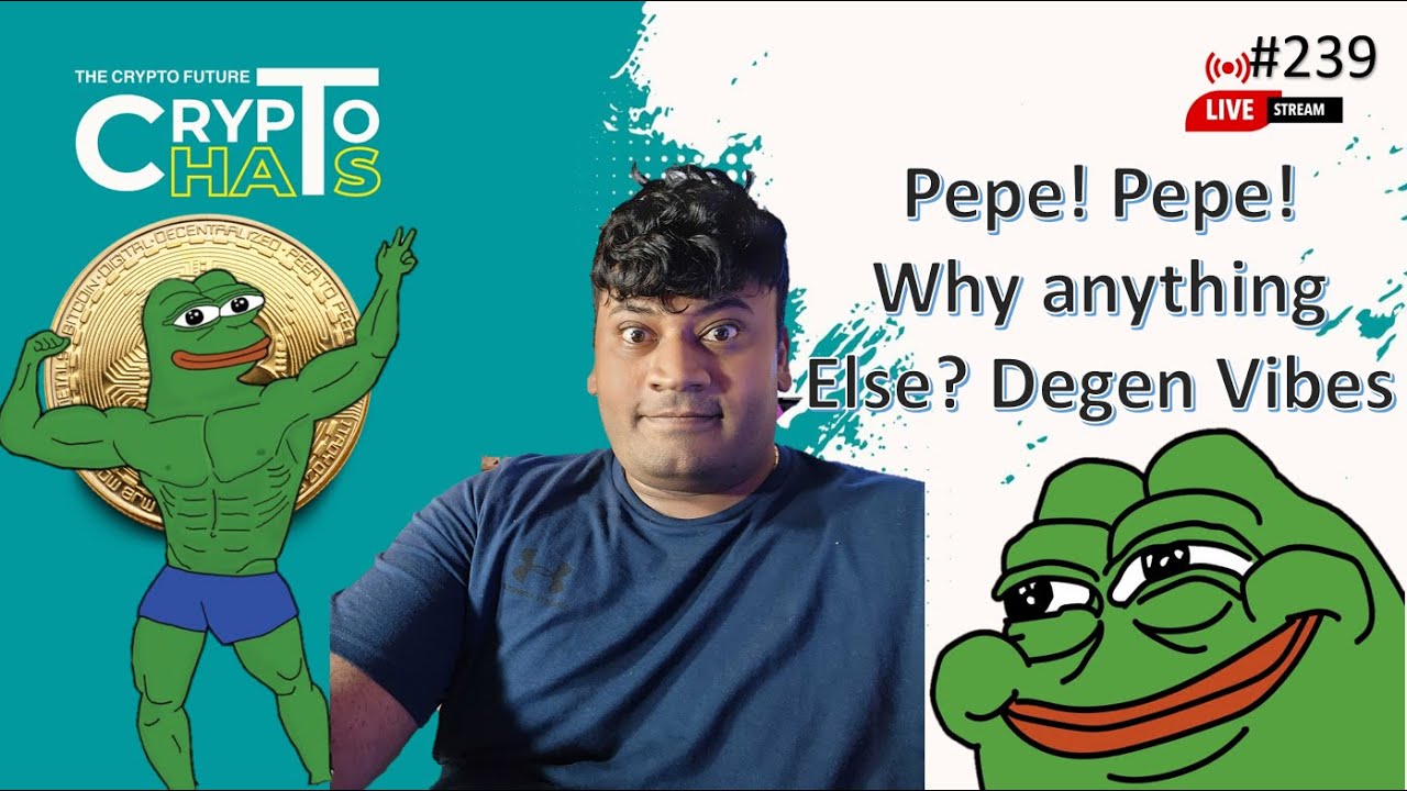 Pepe! Pepe! Why anything Else? Degen Vibes #239 - YouTube