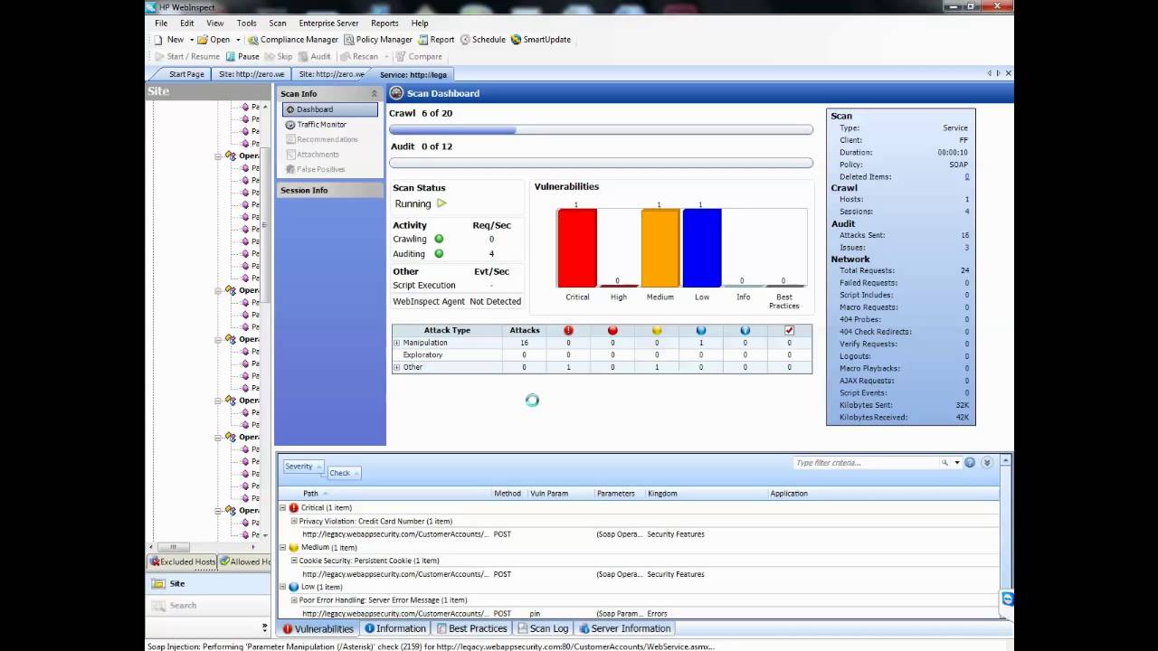 WI - Web Service Scan - YouTube