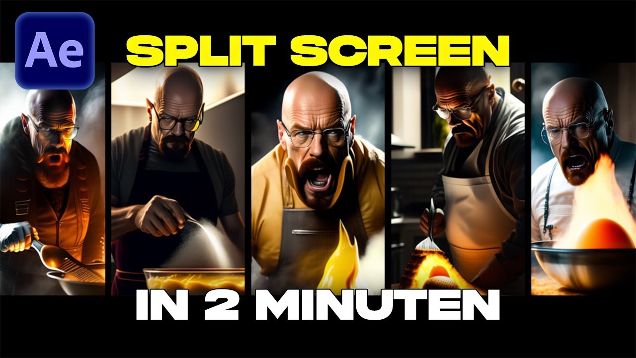 Split-Screen Effekt in After Effects erstellen | Tutorial - YouTube