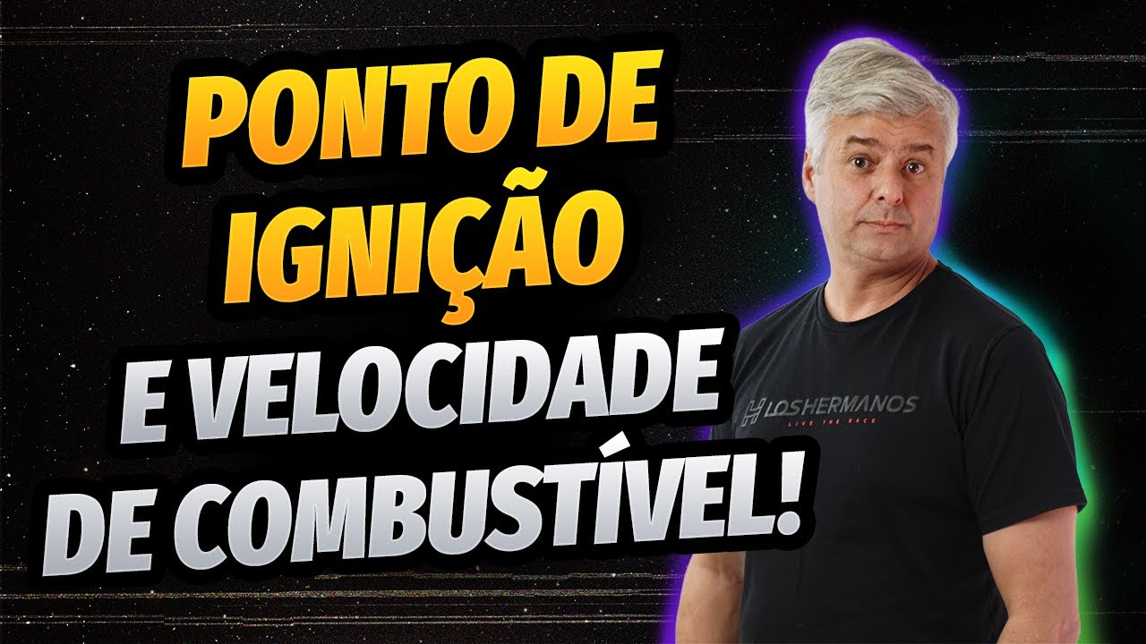 Relação do ponto de ignição e a velocidade de queima do combustível ...
