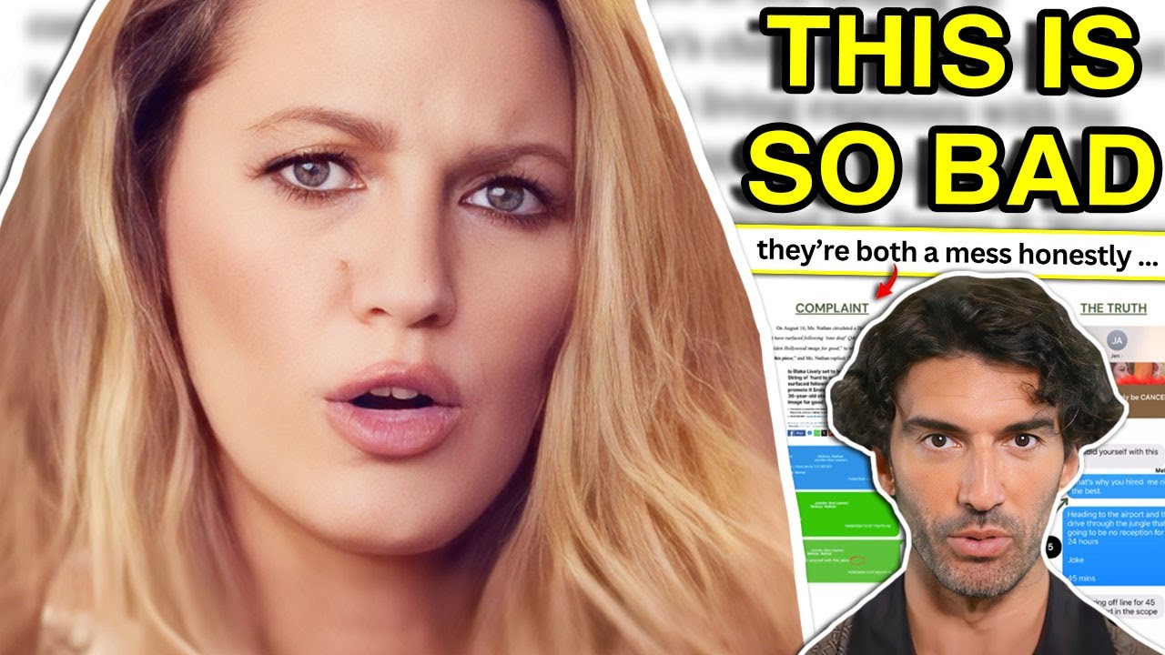 BLAKE LIVELY EXPOSED BY JUSTIN BALDONI … this lawsuit is a mess - YouTube