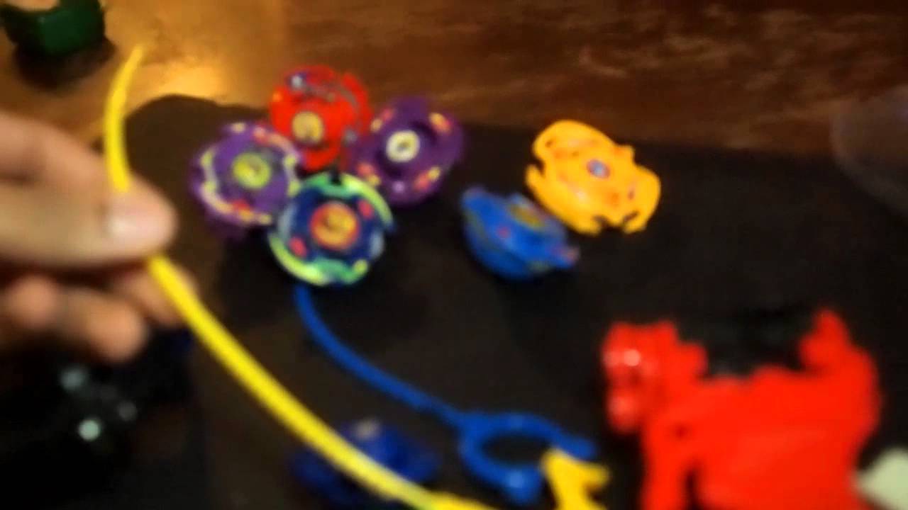 My Beyblade Collection (1st Generation) - YouTube
