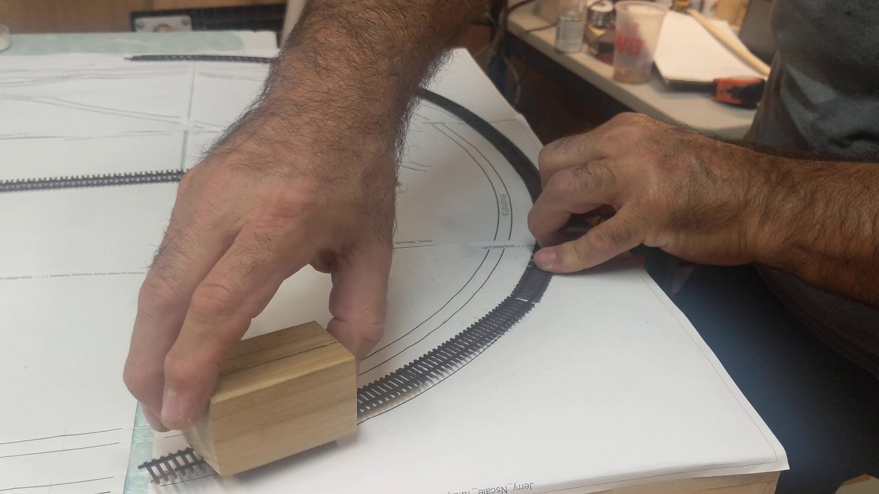 Model Railroad Flex track tool November 30, 2020 - YouTube