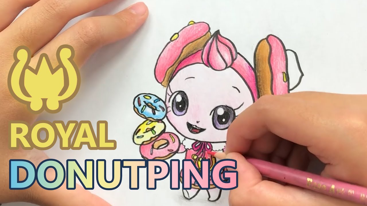 Catch! Teenieping - Donutping Made Royal | Mola's Fantasy Drawing - YouTube